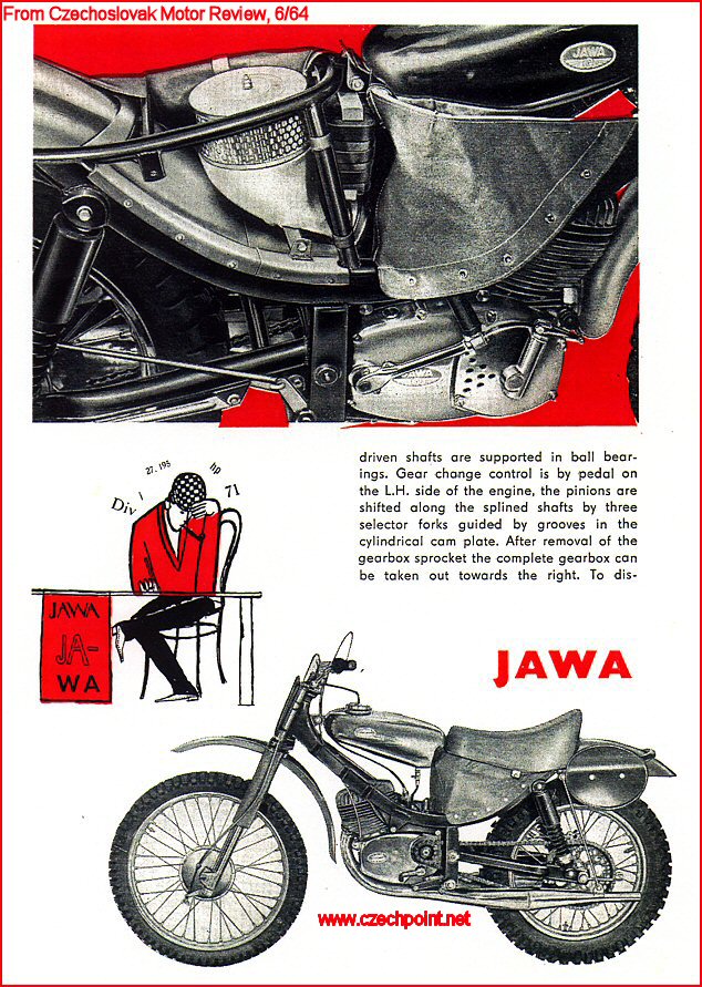 The Jawa Banana Frame Motocrossers